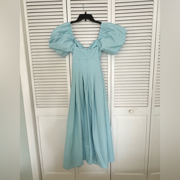 Dresses | Billy J Christina Light Blue Maxi Dress | Poshmark